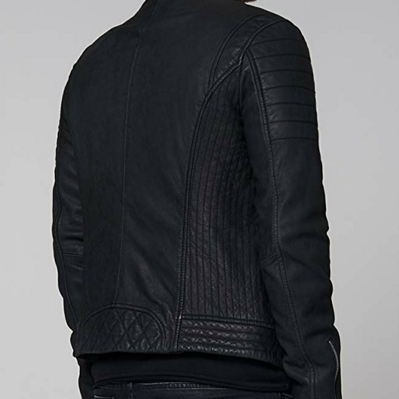 Goosecraft | Jackets & Coats | Goosecraft 925 Biker Leather Jacket ...